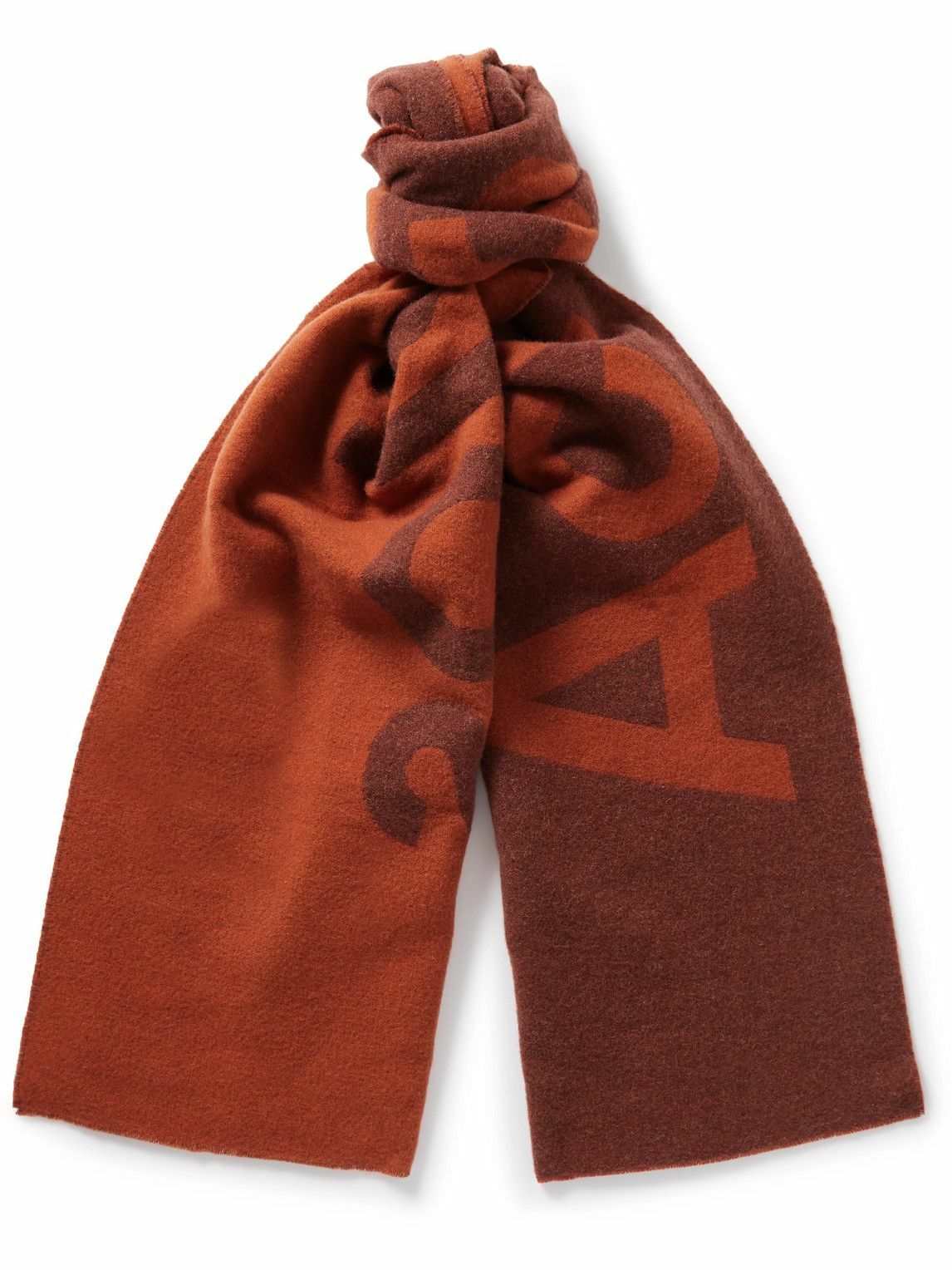 Acne Studios - Toronty Logo-Jacquard Wool-Blend Scarf Acne Studios