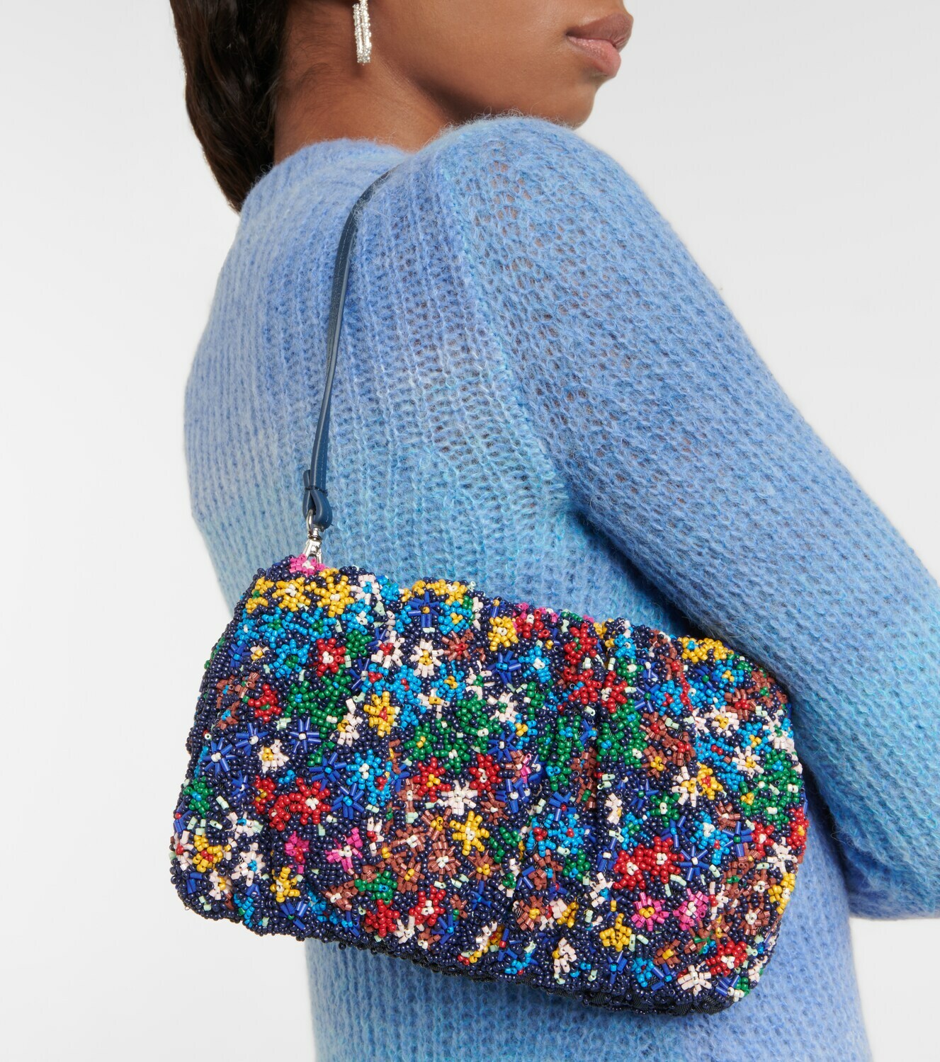 Staud - Bean beaded shoulder bag Staud