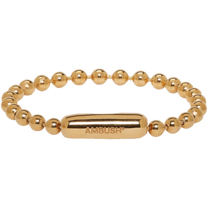 Ambush Gold Ball Chain Bracelet Ambush