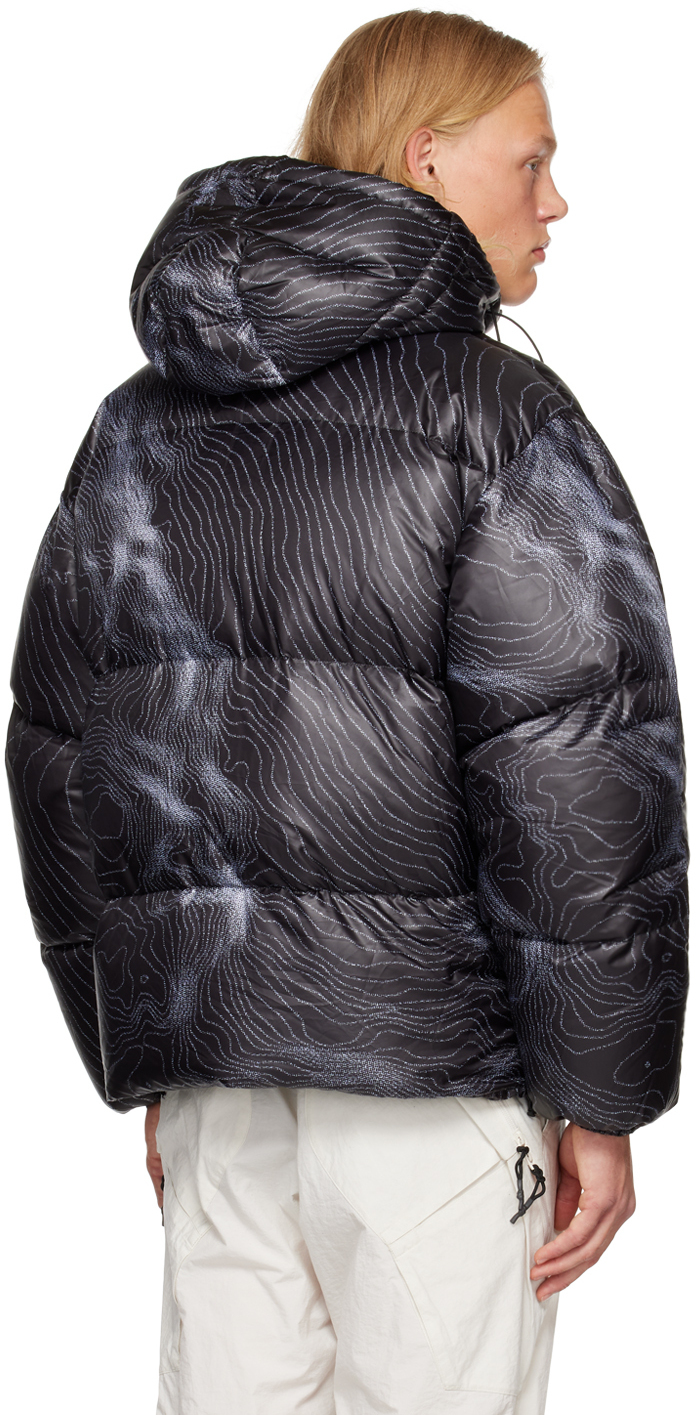 ROA Black Shiny Down Jacket ROA