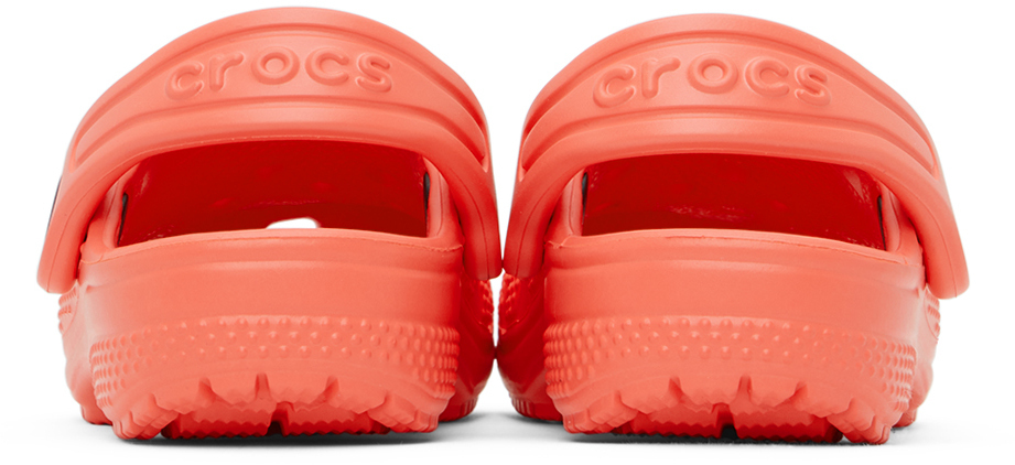 Crocs Kids Orange Classic Clogs Crocs