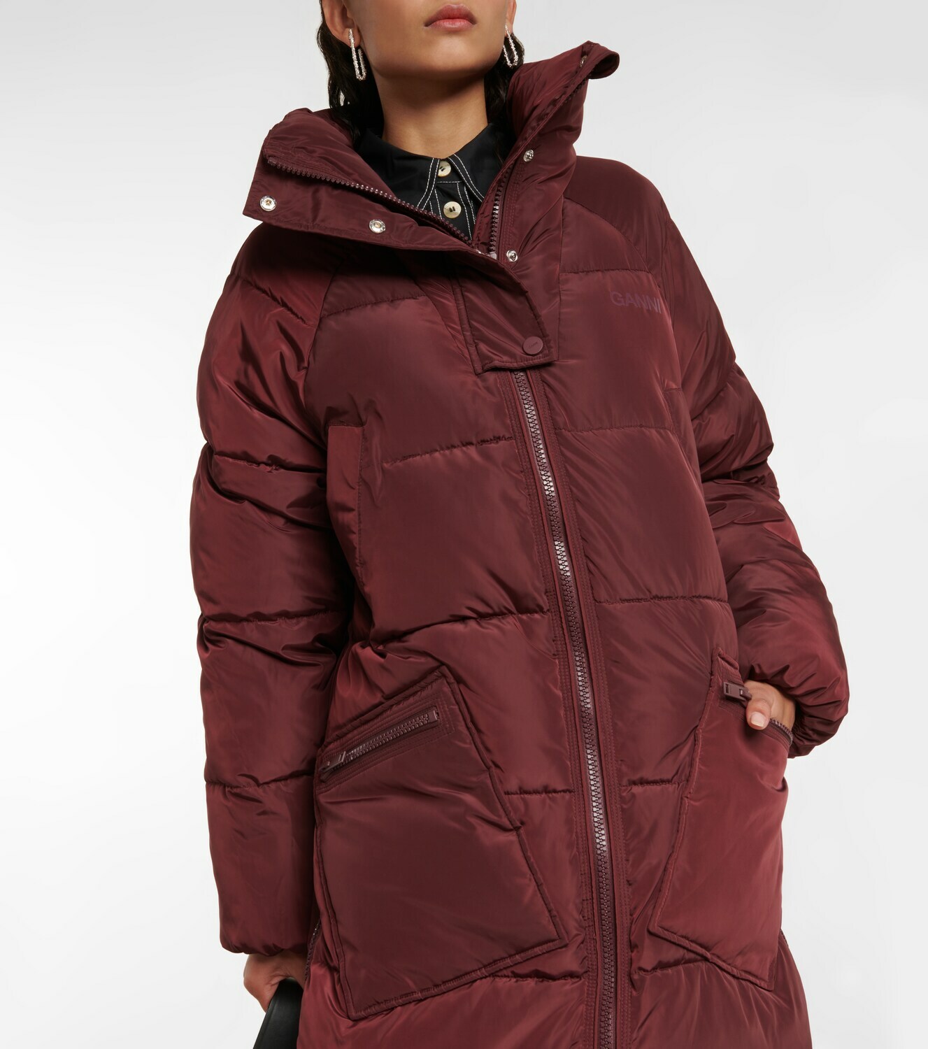 Ganni - Oversized puffer coat GANNI