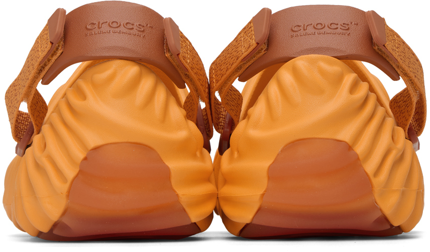Crocs Orange Salehe Bembury Edition Pollex Clogs Crocs
