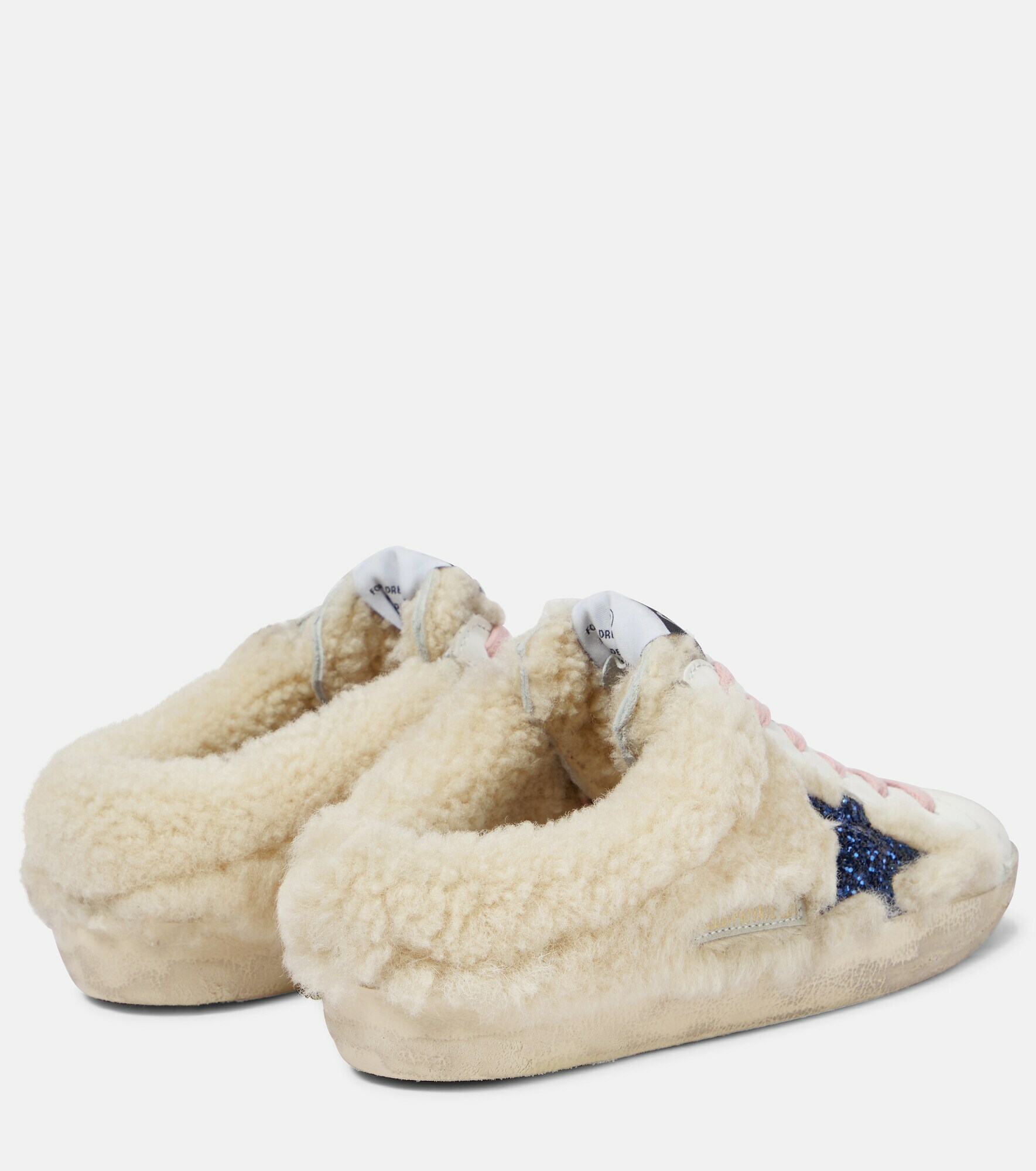 Golden Goose - Super-Star shearling-lined mules Golden Goose Deluxe Brand