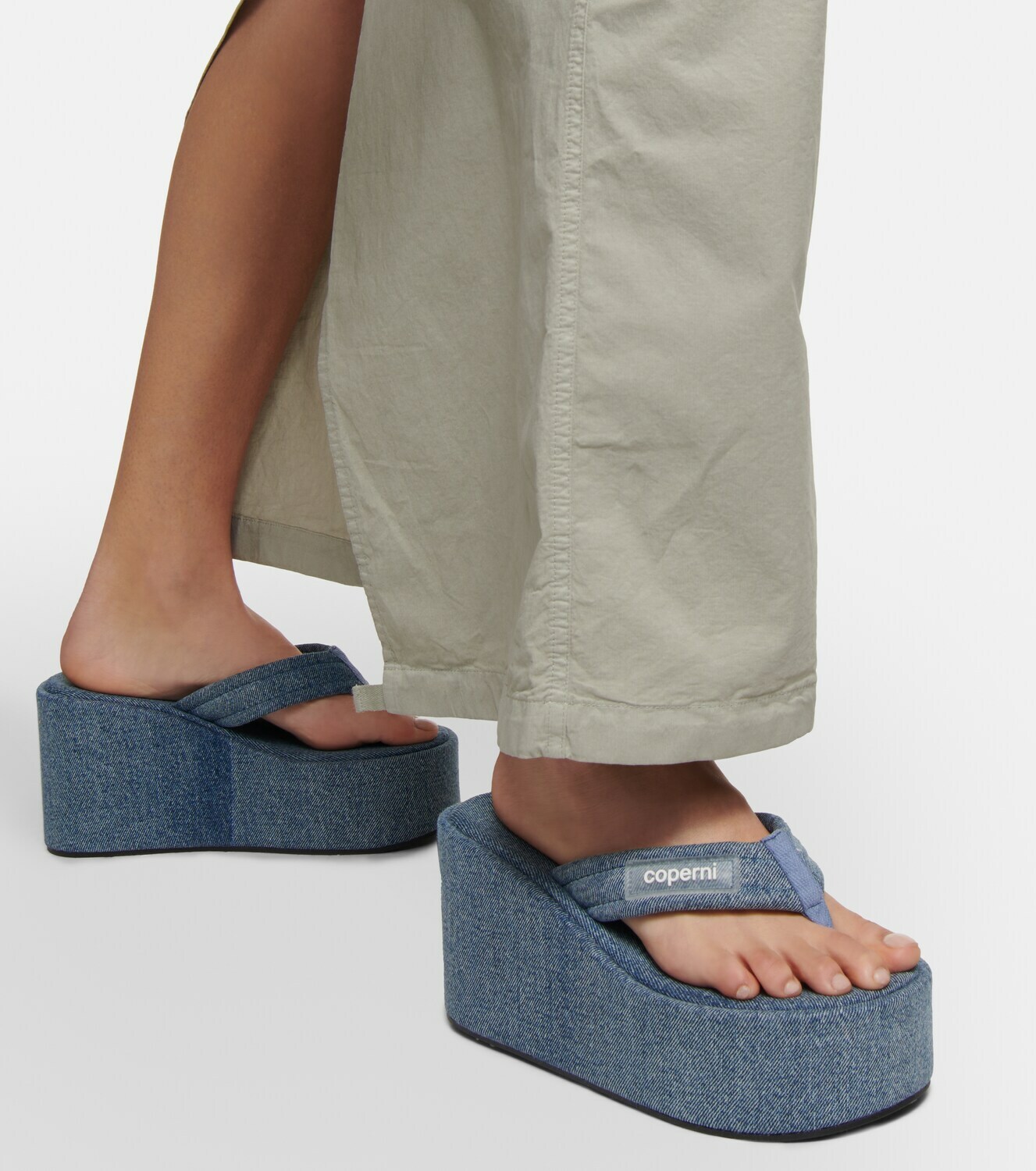 Coperni - Platform thong sandals Coperni