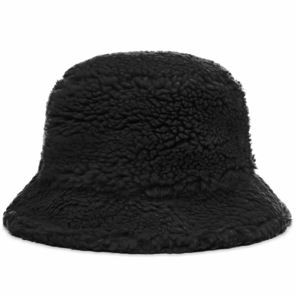 Stand Studio Women's Wera Faux Teddy Bucket Hat in Black Stand Studio