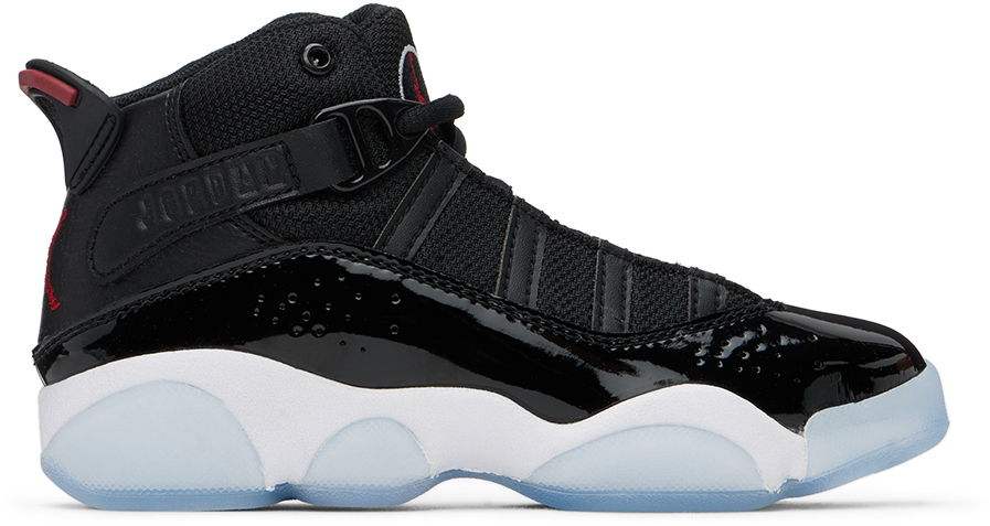 Nike Jordan Kids Black Jordan 6 Rings Little Kids Sneakers Nike Jordan ...