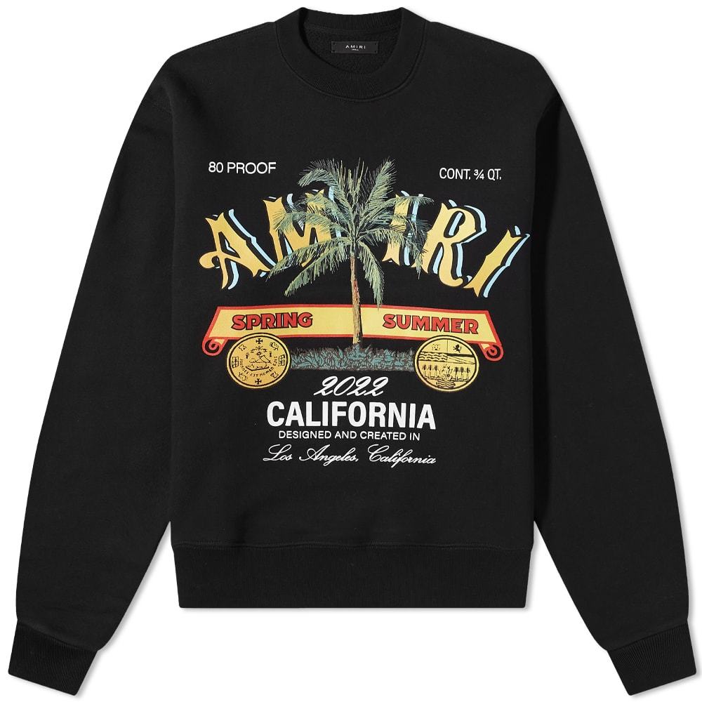 AMIRI Rum Label Crew Neck Sweat Amiri