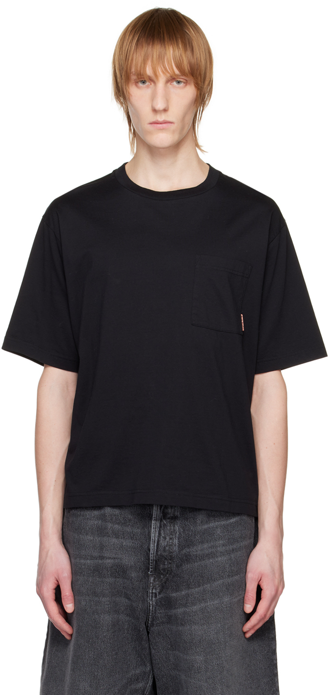 Acne Studios Black Crewneck T-Shirt Acne Studios