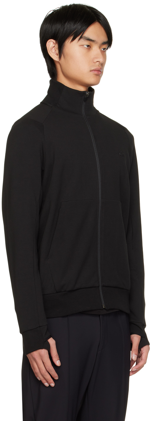Lacoste Black Zip-Up Jacket Lacoste