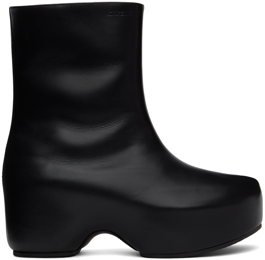 Givenchy Black G Clog Boots Givenchy