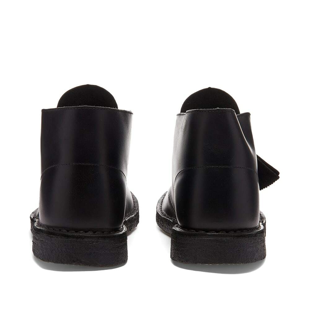 Clarks Originals Men's Desert Boot in Black Polished Clarks Originals