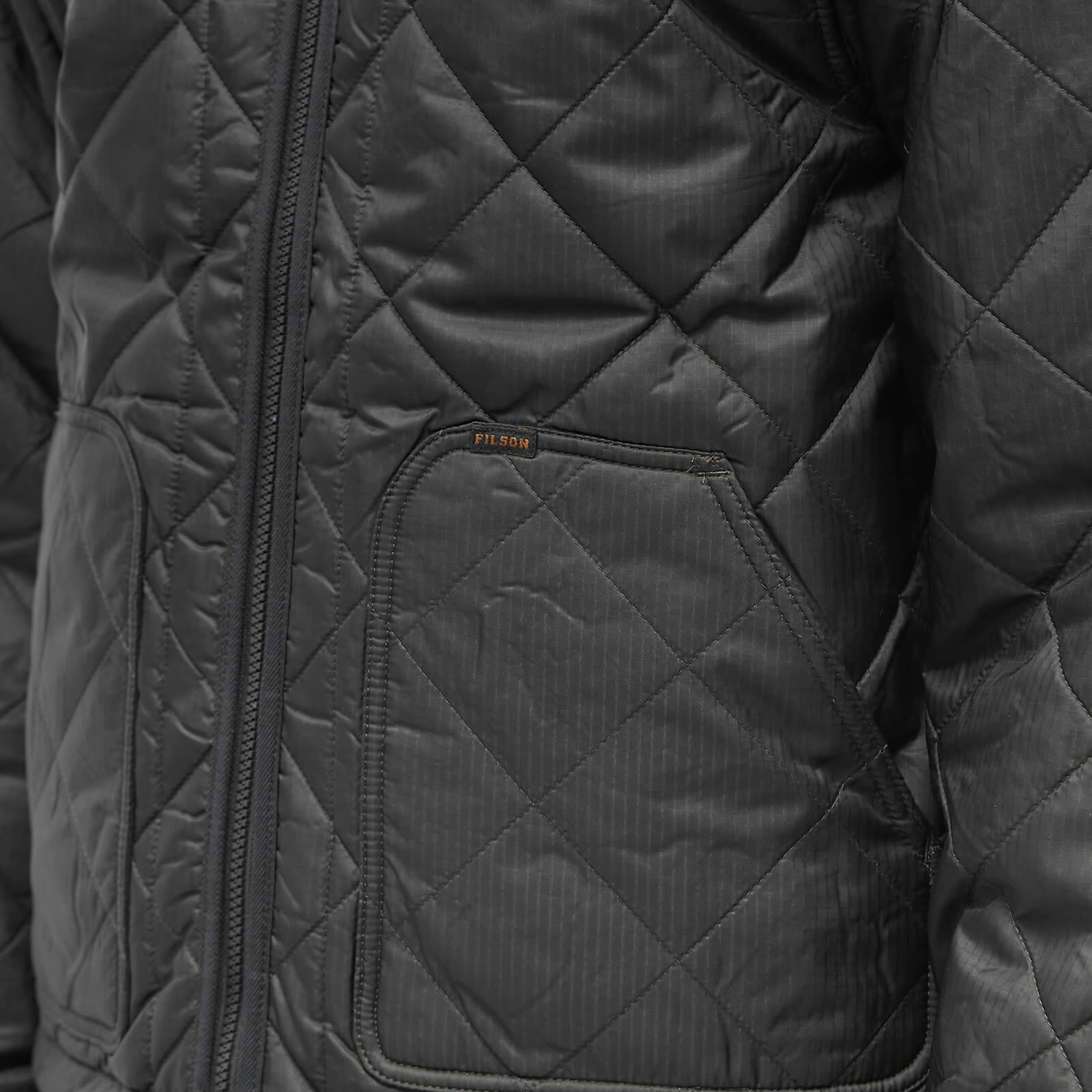 Filson Men's Eagle Plains Liner Jacket in Charcoal Filson