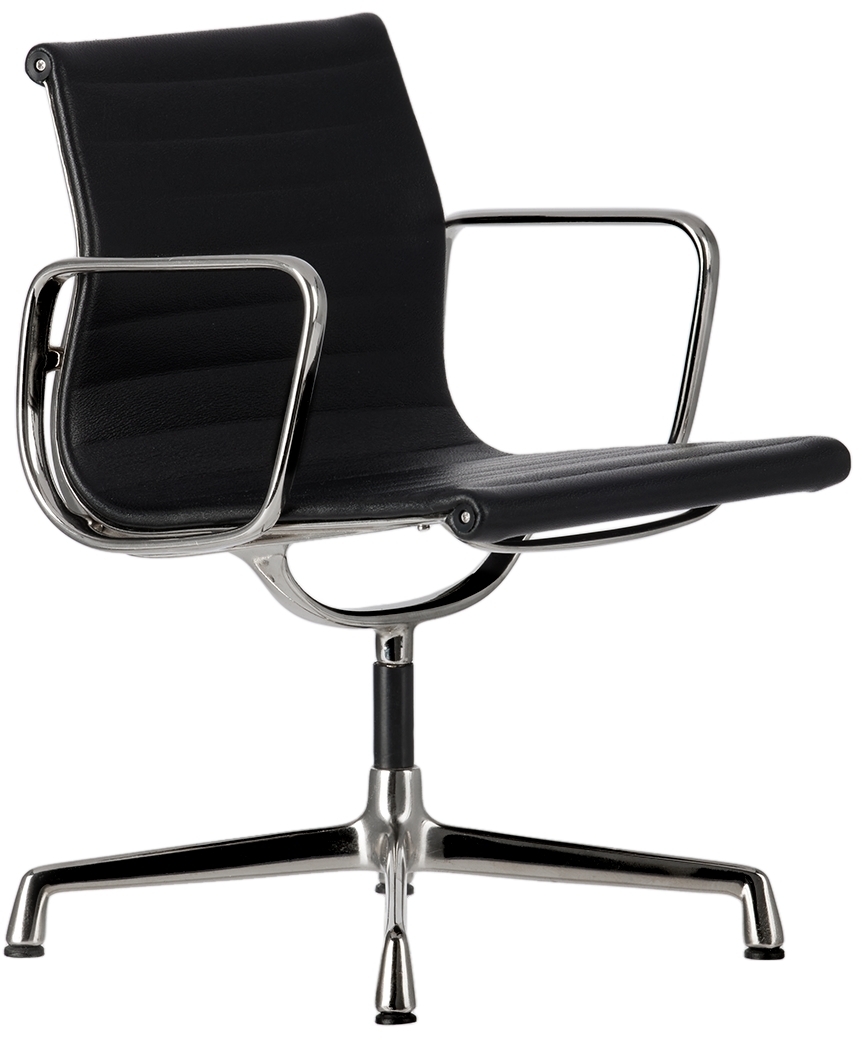 Vitra Black Aluminium Chair Miniature Vitra