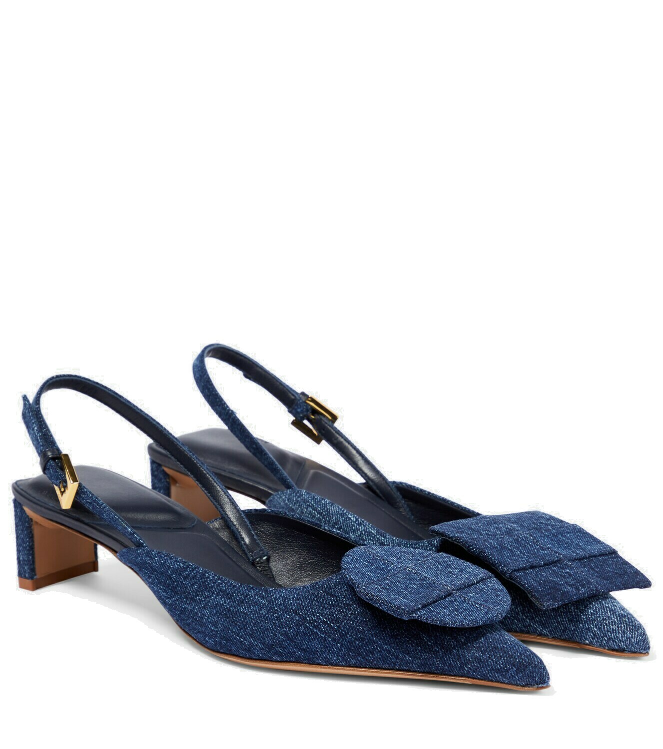Jacquemus - Les chaussures Duelo denim pumps Jacquemus