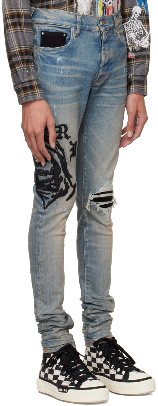 AMIRI Indigo Wes Lang Reaper Jeans Amiri