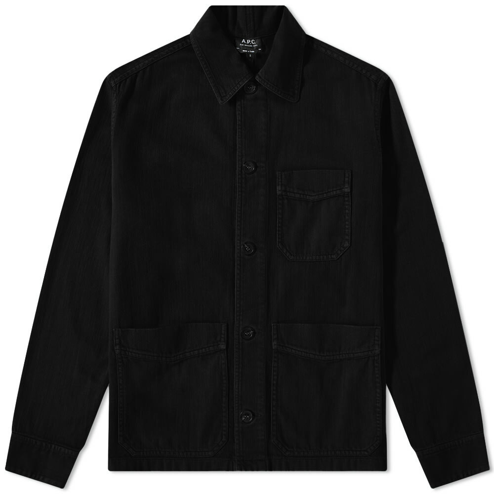 A.P.C. Men's Stefano Chore Jacket in Black A.P.C.