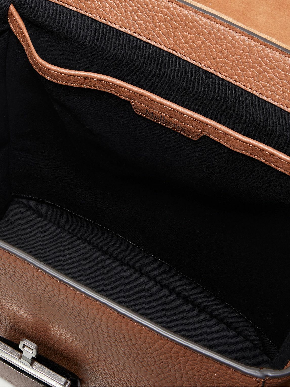 Mulberry - Utility Postman's Buckle Full-Grain Leather Backpack Mulberry