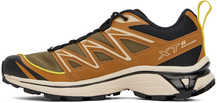 Salomon Brown & Khaki XT-6 Expanse Sneakers Salomon