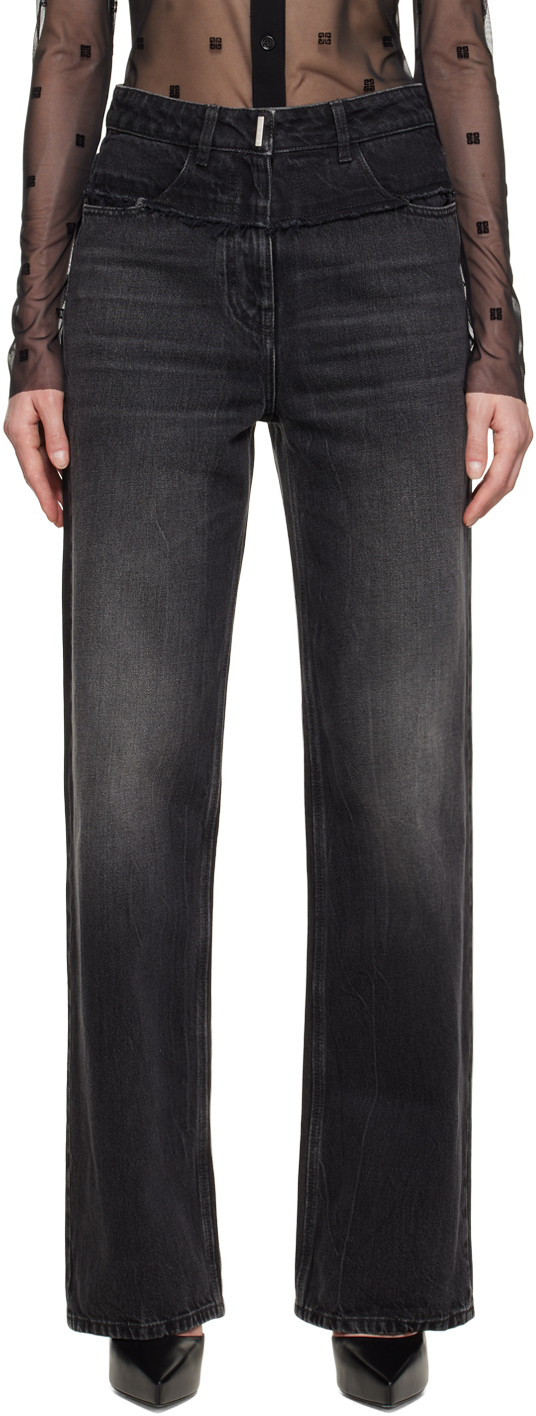 Givenchy Black Oversized Jeans Givenchy