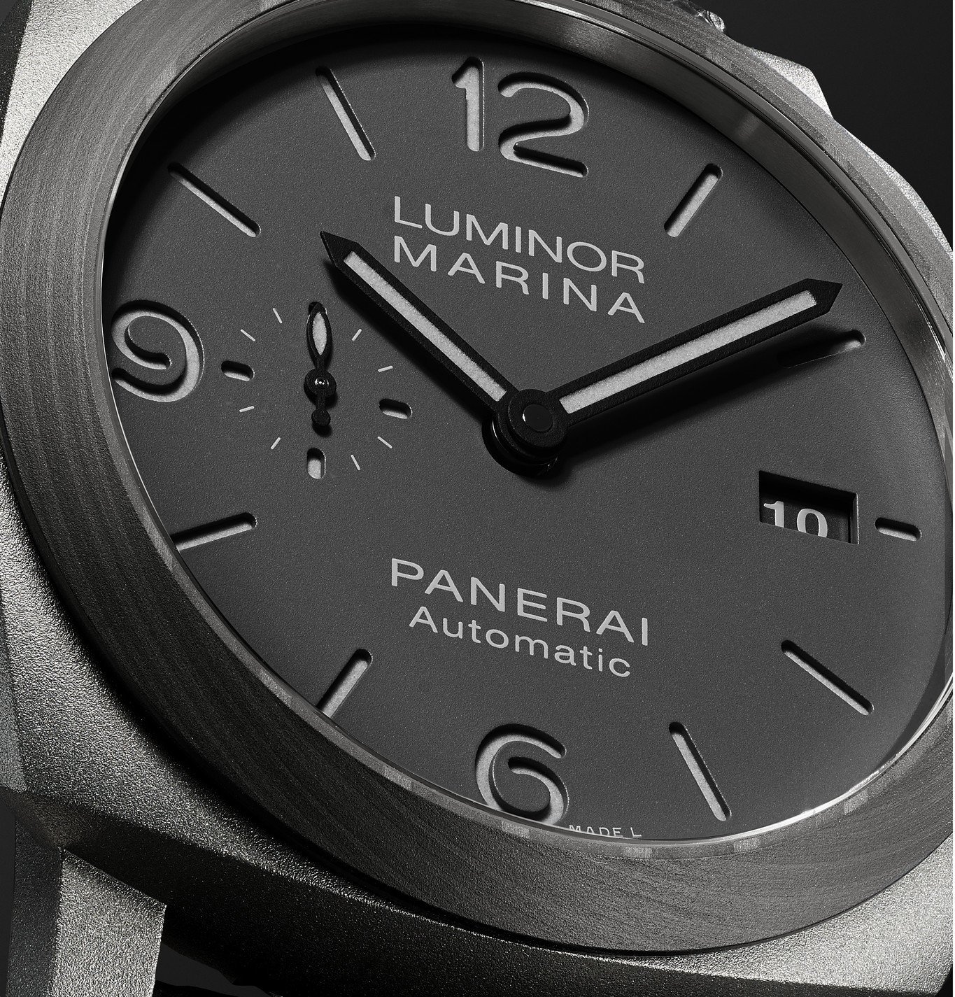 Panerai - Luminor Marina TuttoGrigio Automatic 44mm Titanium and ...