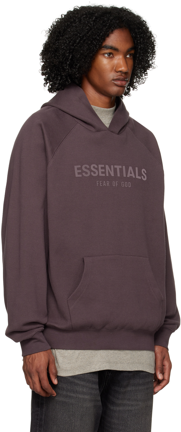 Essentials Purple Raglan Hoodie Essentials