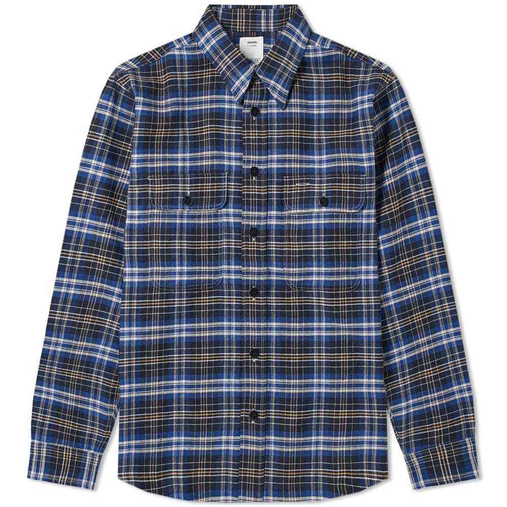 Visvim Handyman Check Shirt Navy Visvim