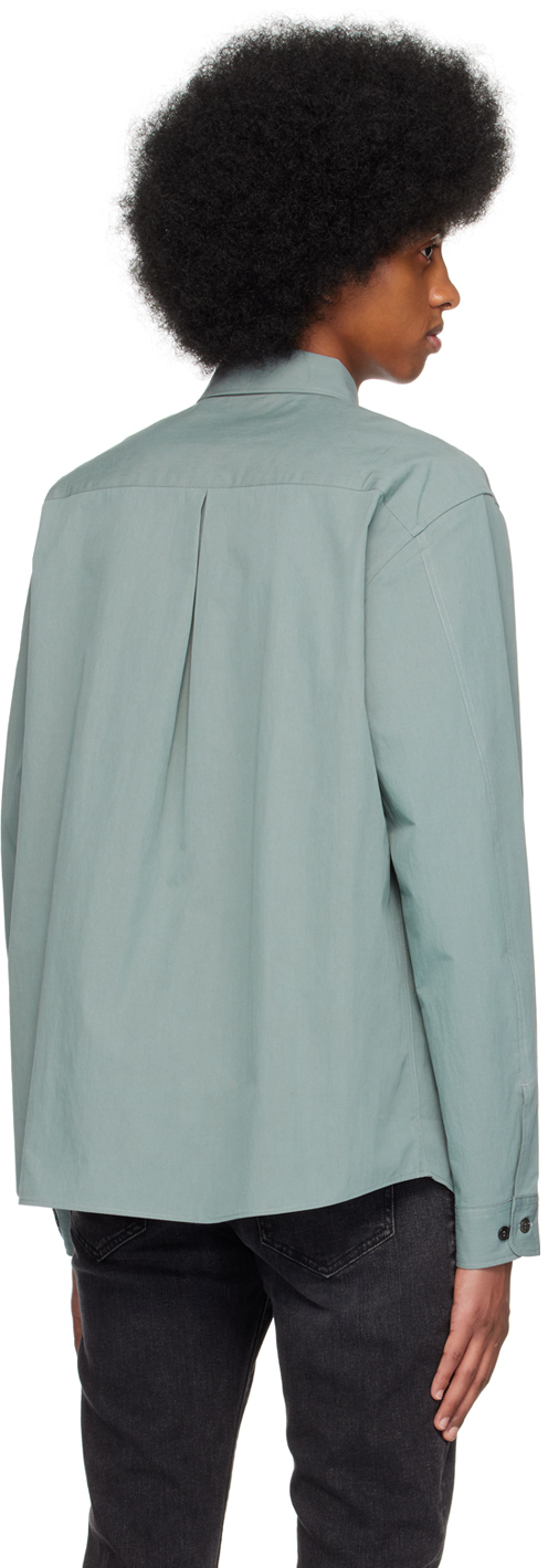 John Elliott Gray Cloak Shirt John Elliott