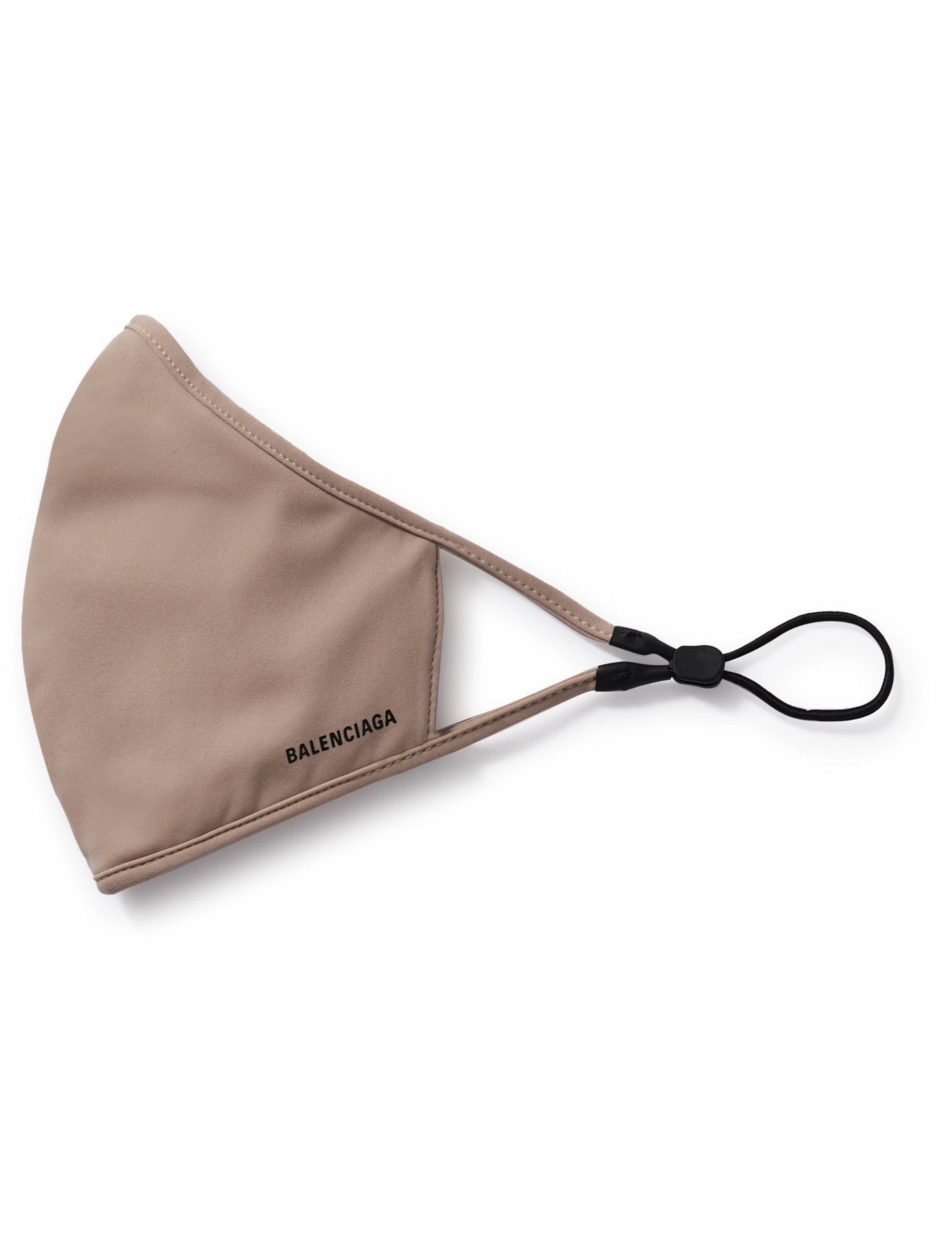 BALENCIAGA - Logo-Print Stretch-Jersey Face Mask Balenciaga