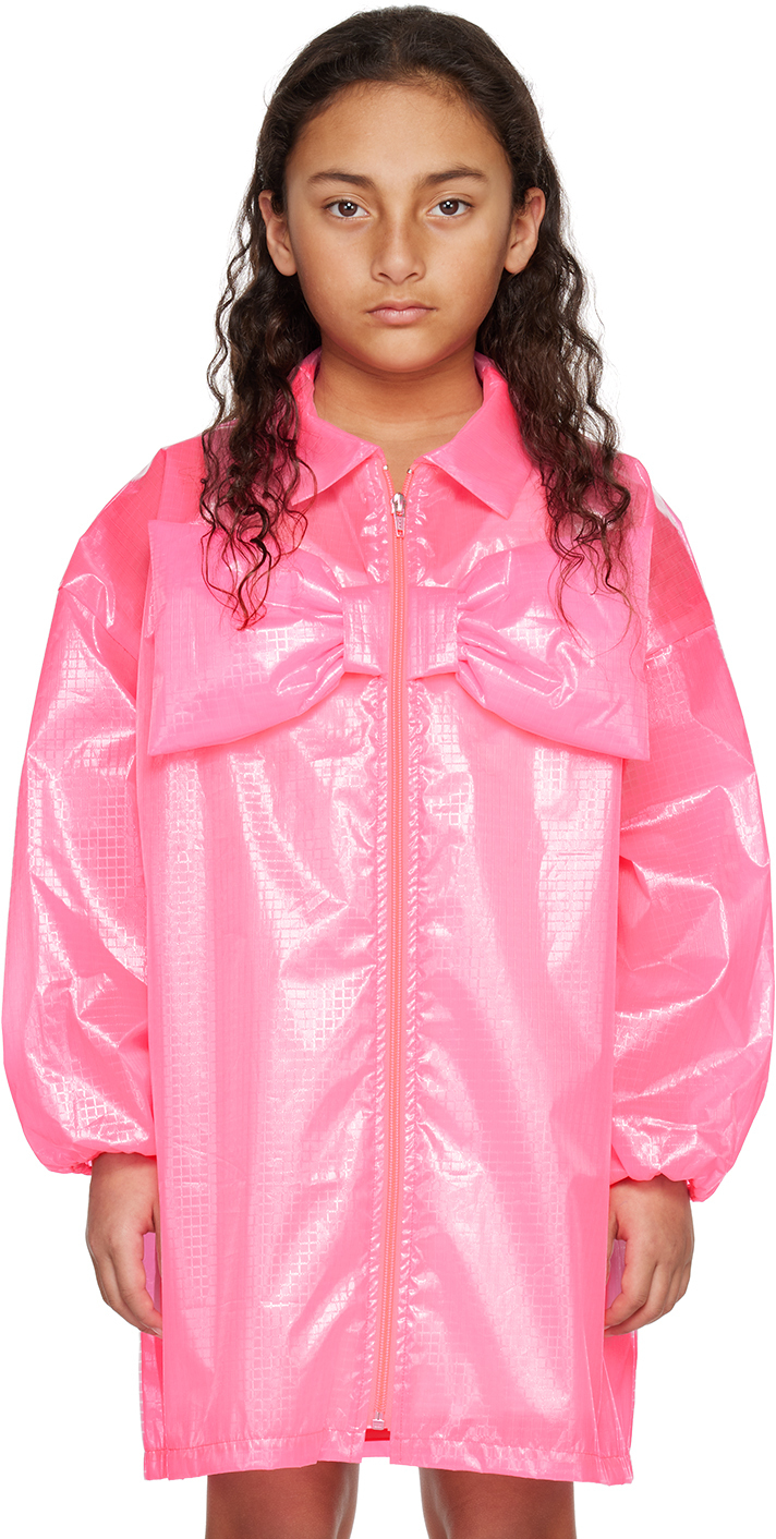 CRLNBSMNS Kids Pink Zip-Up Jacket