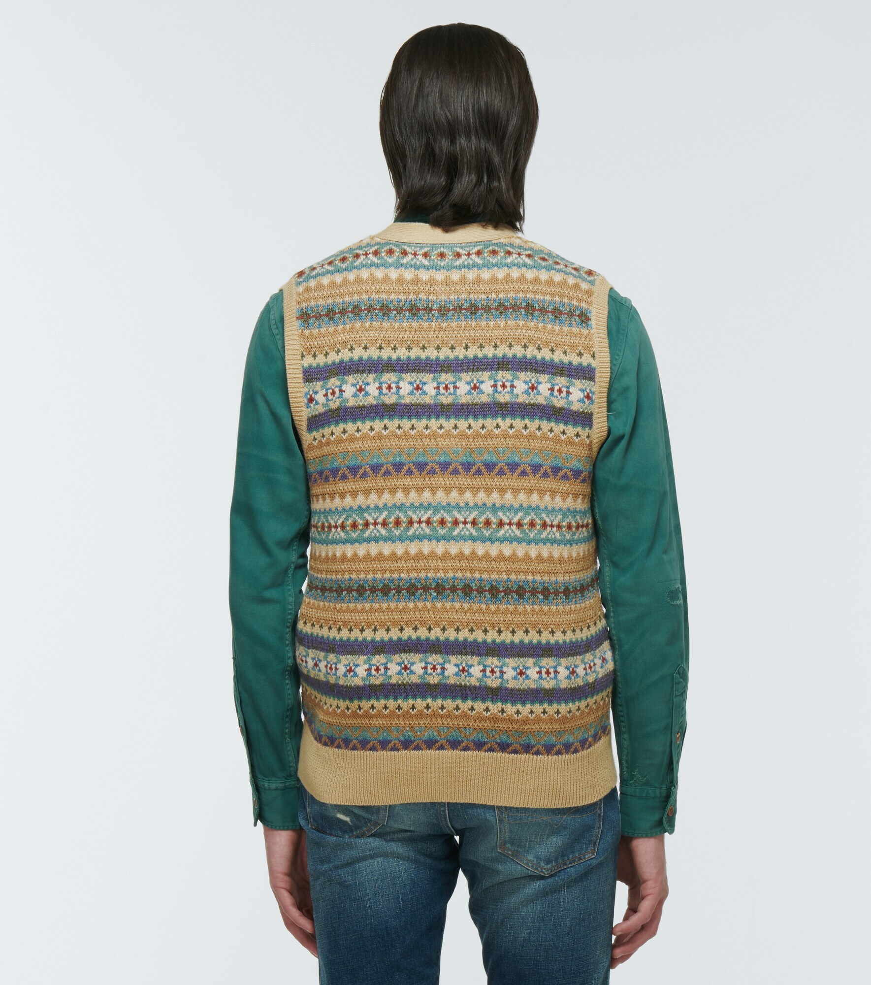 Polo Ralph Lauren - Cotten, linen and cashmere vest Polo Ralph Lauren