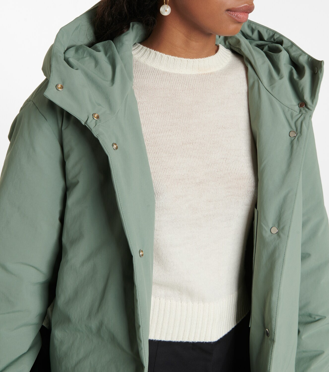 Jil Sander - Hooded puffer jacket Jil Sander