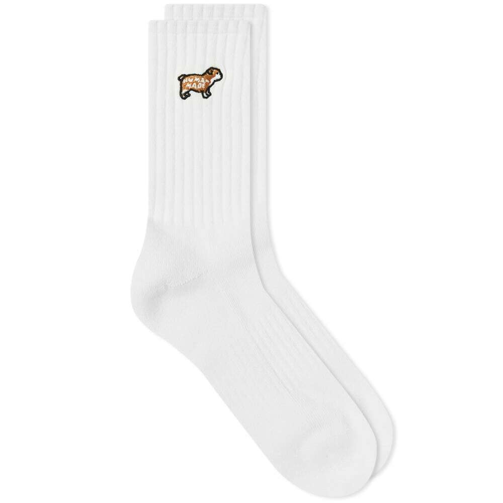 Human Made Men's Pile Socks in White Human Made
