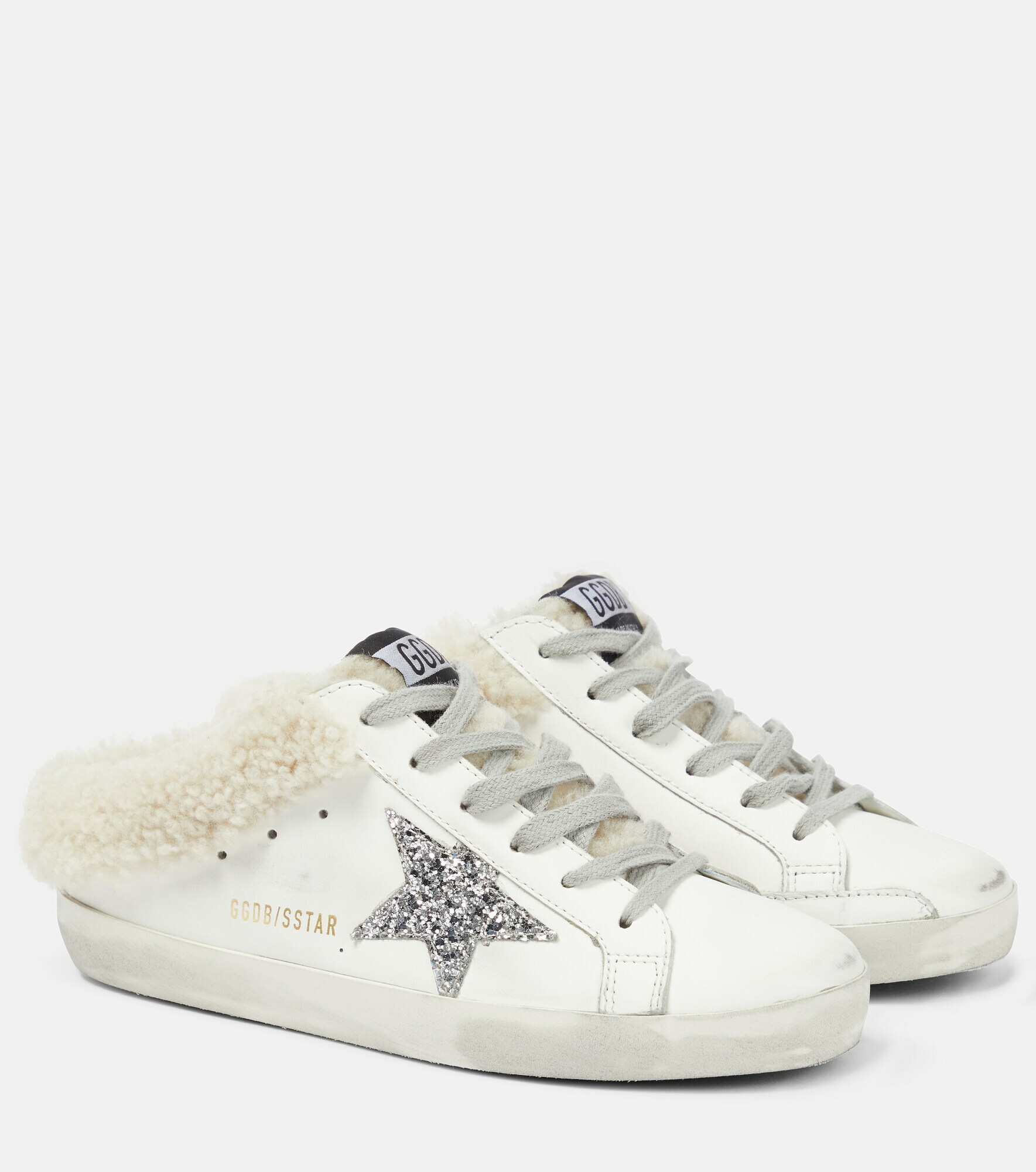 Golden Goose - Super-Star shearling-lined mules Golden Goose Deluxe Brand