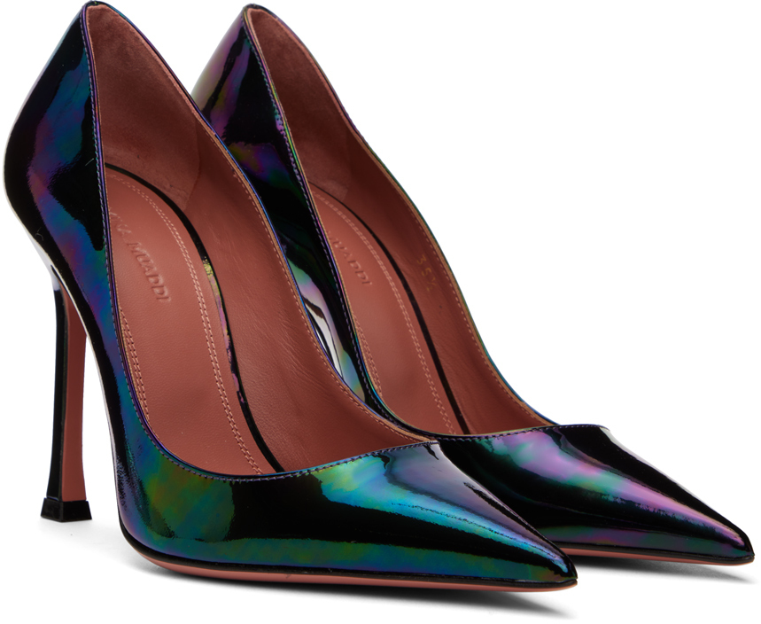Amina Muaddi Multicolor Sharon Pump Heels Amina Muaddi