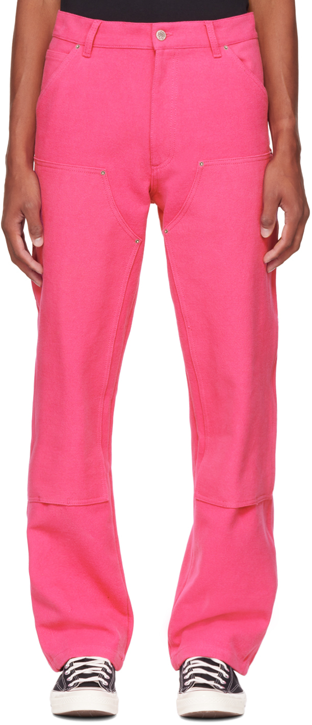 Sky High Farm Workwear Pink Workwear Trousers Sky High Farm Workwear