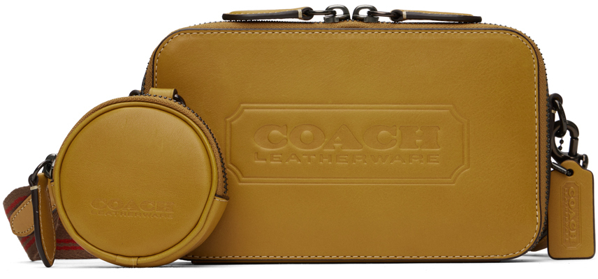 Coach 1941 Yellow Charter Slim Crossbody Bag Coach 1941