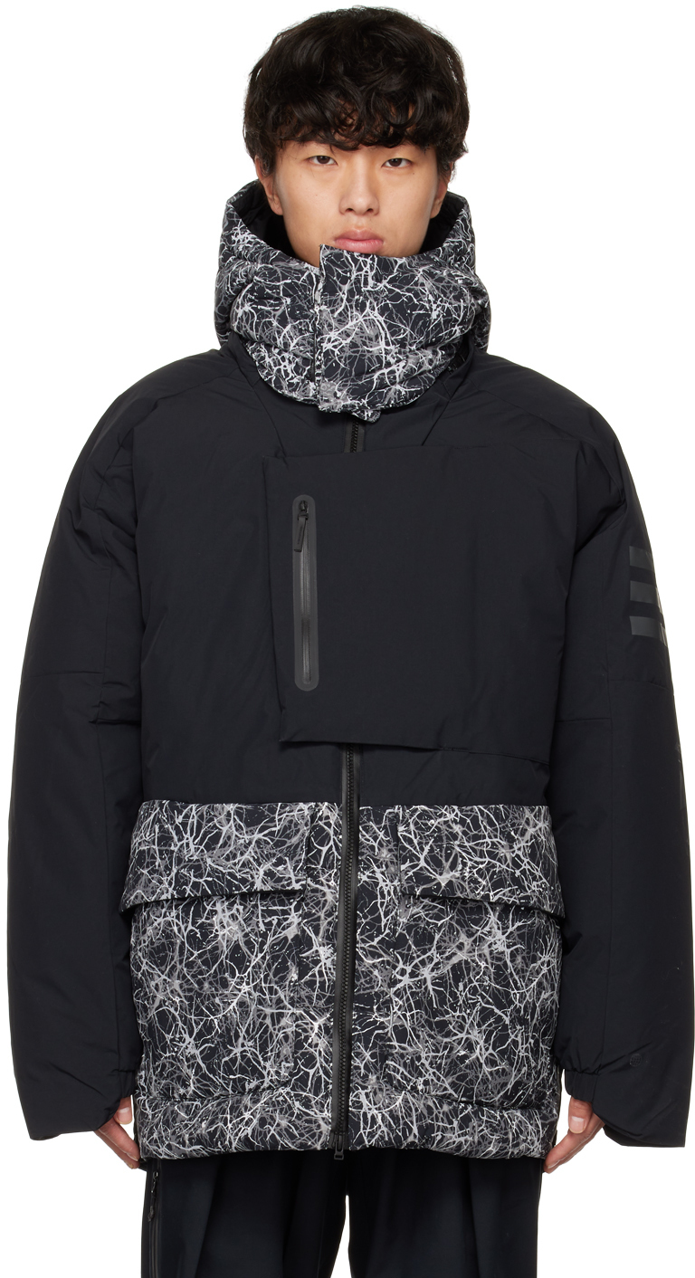 adidas Originals Black and wander Edition Xploric Down Jacket adidas ...