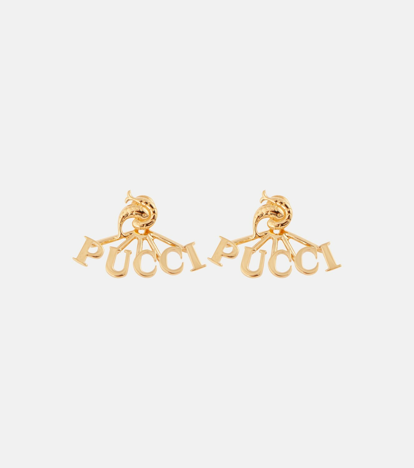 Pucci - Logo earrings Emilio Pucci