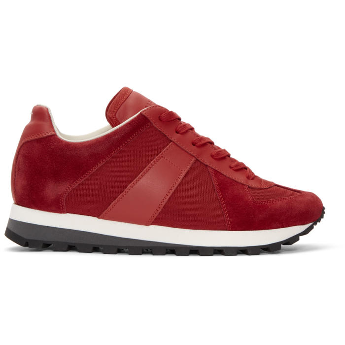 Maison Margiela Red Runner Sneakers Maison Margiela