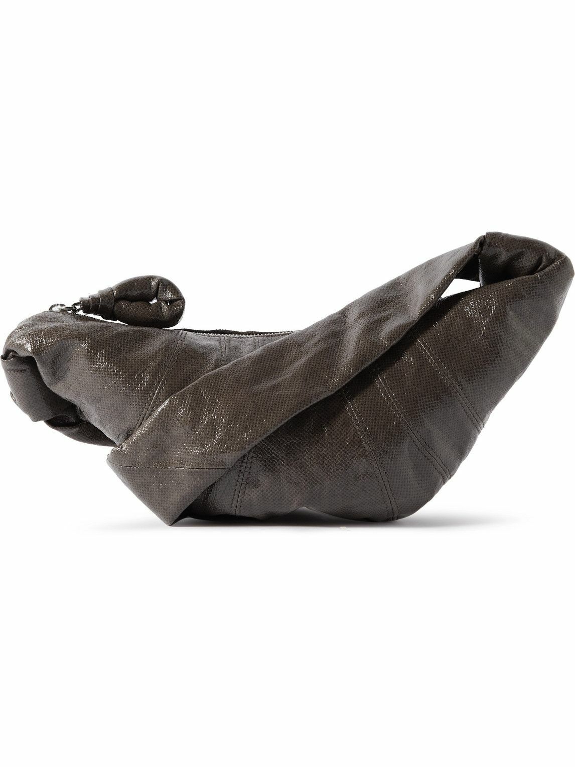 Lemaire - Small Croissant Coated-Linen Messenger Bag Lemaire