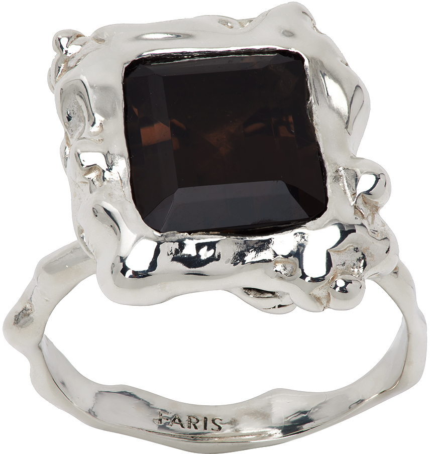 FARIS Silver Cornice Ring Faris