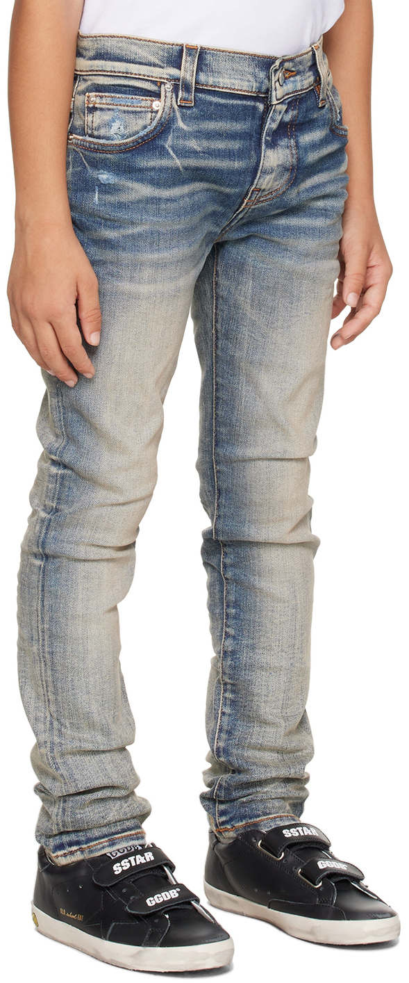 AMIRI Kids Blue Stack Jeans Amiri