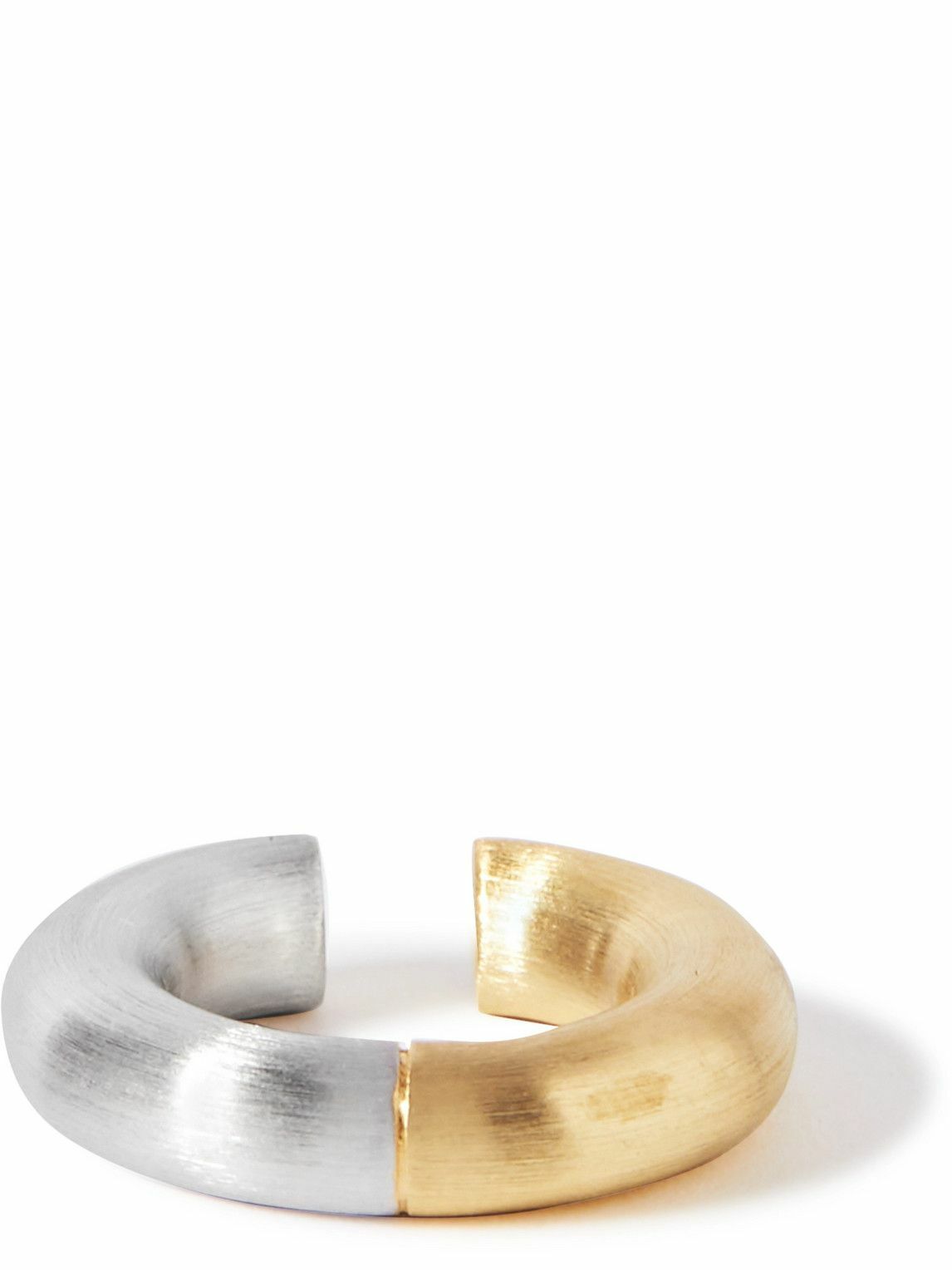 Tom Wood - Chunky Gold and Silver Ear Cuff Tom Wood
