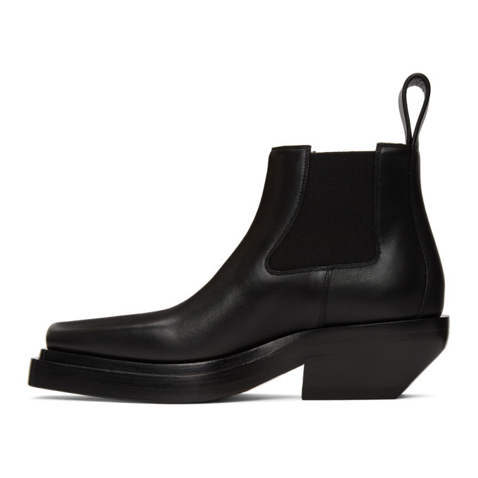 Bottega Veneta Black BV Lean Chelsea Boots Bottega Veneta
