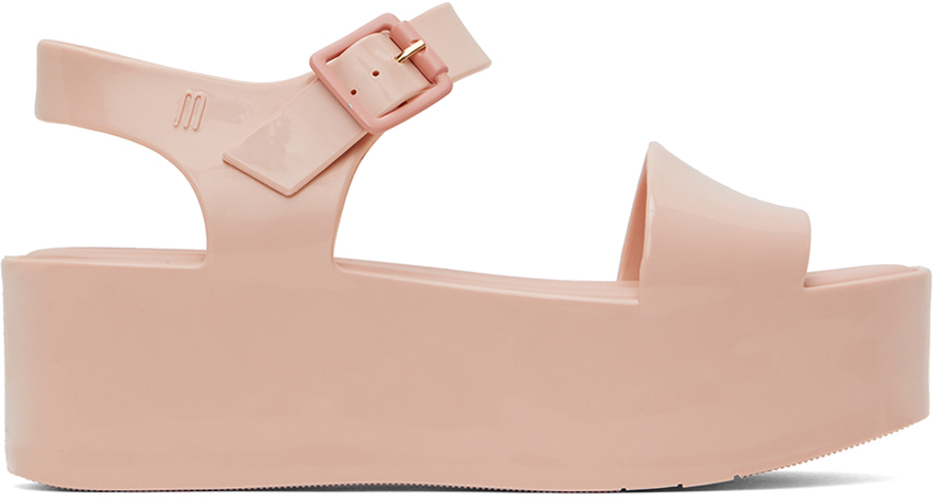 Melissa Pink Melissa Mar Platform Sandals Melissa