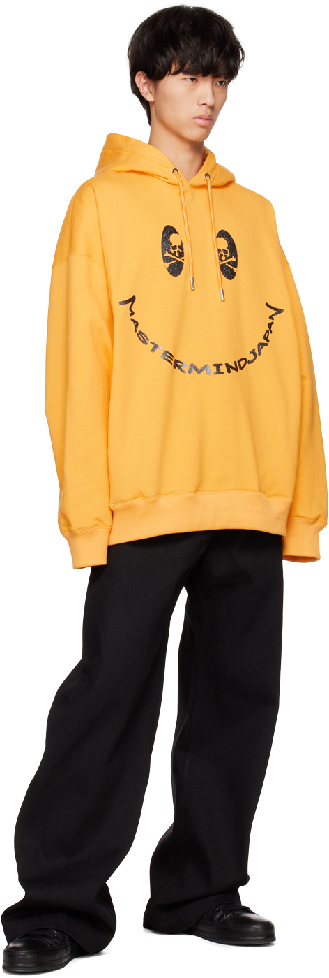 mastermind JAPAN Yellow Graphic Hoodie mastermind JAPAN