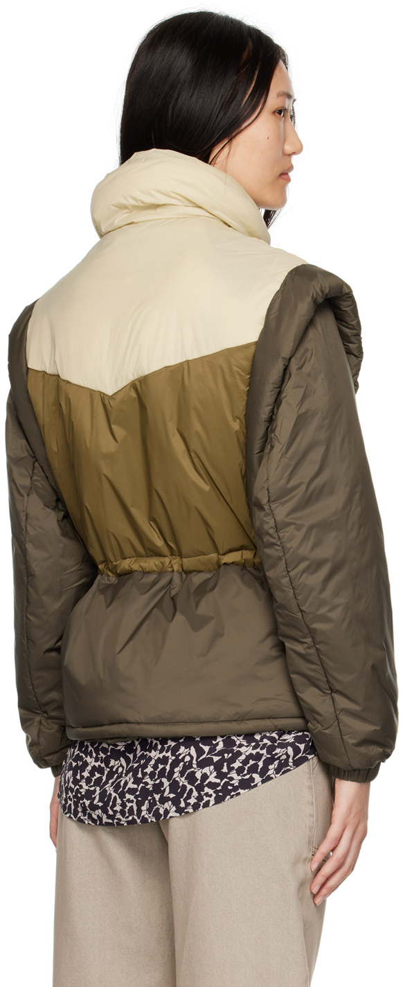 Isabel Marant Etoile Khaki Darshazi Puffer Jacket Isabel Marant Etoile
