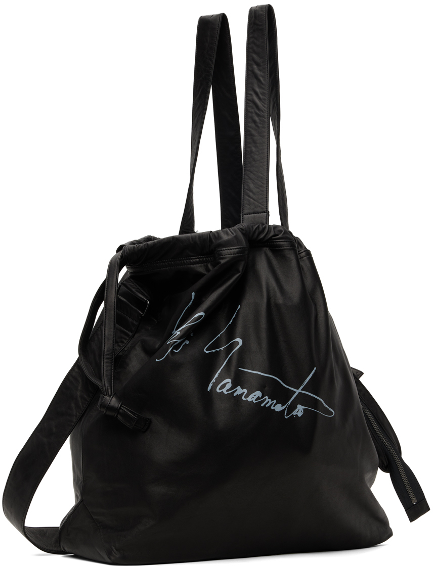 Yohji Yamamoto Black discord Tote Yohji Yamamoto
