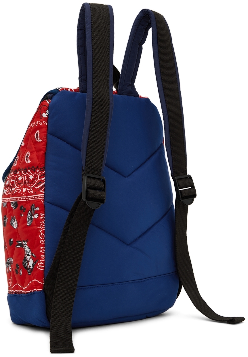 Maison Mangostan Kids Red Bandana Backpack Maison Mangostan